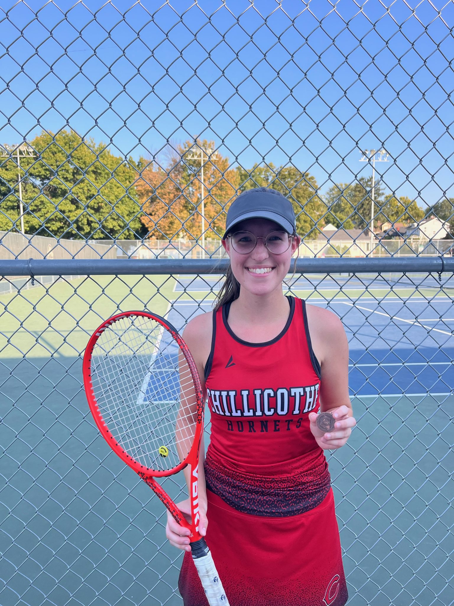 Crowe Shines at Individual Tennis Districts, Bringing Home 3rd Place ...